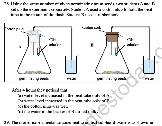 CBSE Class 10 Science MCQs Set 6 with Answers CBSE Class 10 Science MCQs Set 6 with Answers